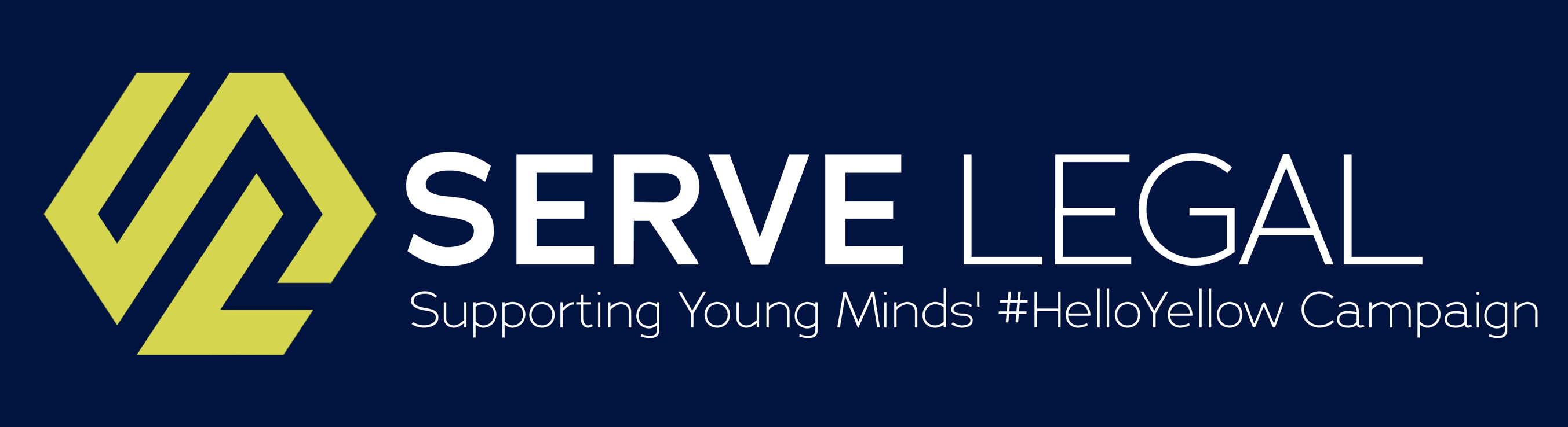 Serve Legal go Yellow for Young Minds